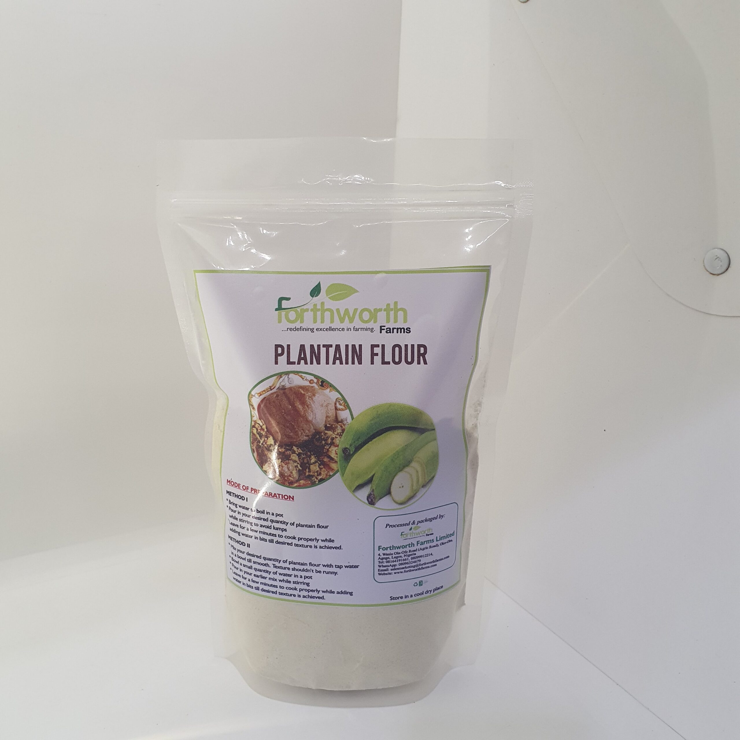 Plantain Flour – Forthworth Farms